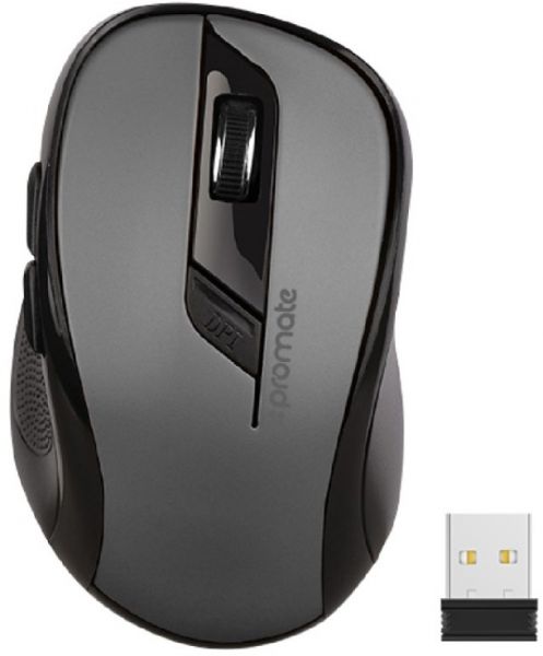Mini Wireless Mouse W/Adjustable Dpi Black | Maliks