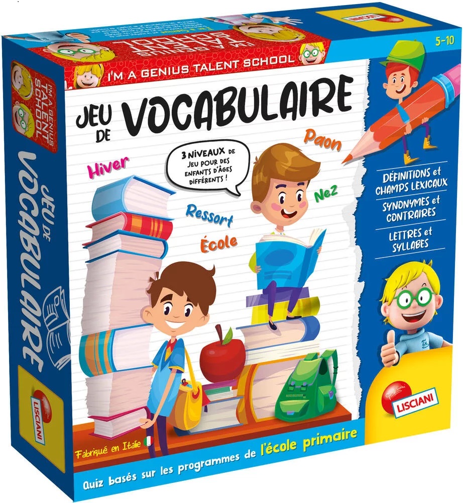 I’M GENIUS -JEU DE VOCABULAIRE(VOCABULARY GAME) FRENCH VERSION #FR48878 ...