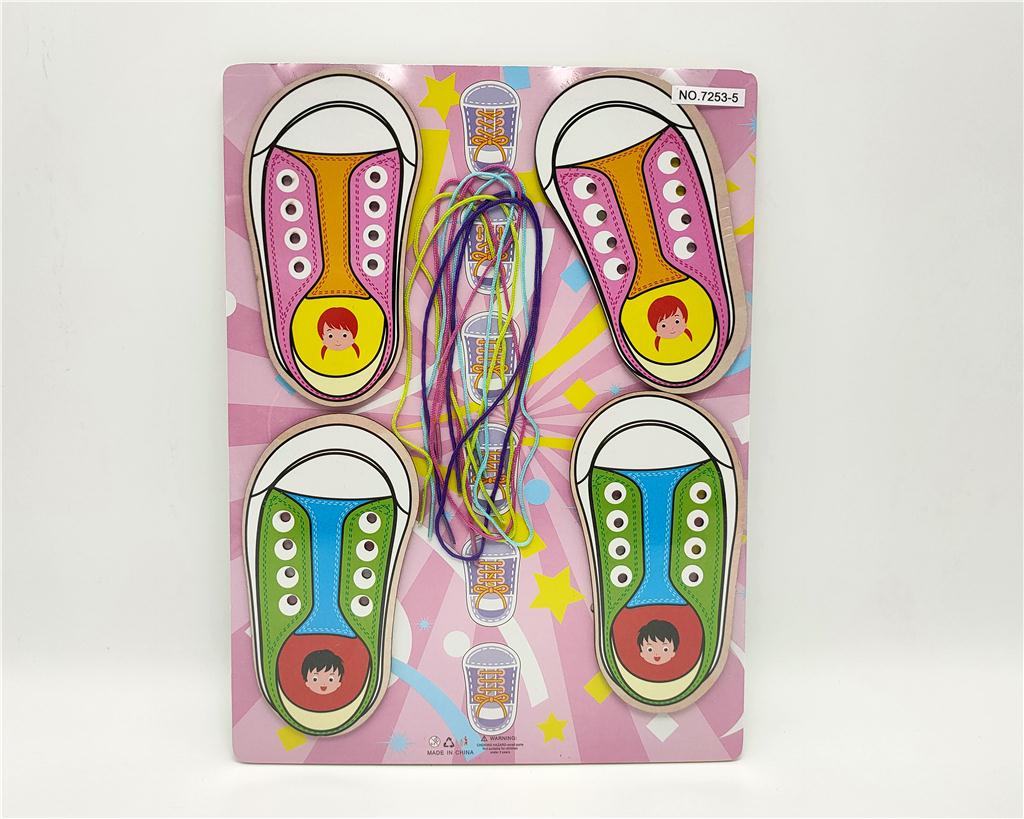 Wooden Shoes Threading Mkn658479 | Maliks